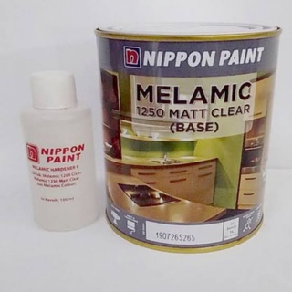 Jual NIPPON MELAMIC CLEAR 1200 & MATT CLEAR 1250 VERNIS KAYU ( 1 LITER ...