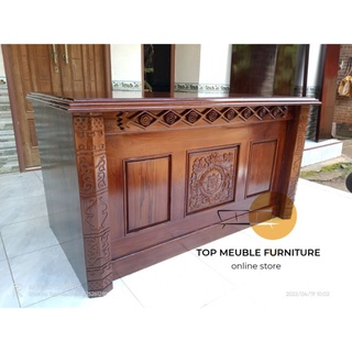 Jual Meja pengadilan - meja kantor - meja kerja | Shopee Indonesia