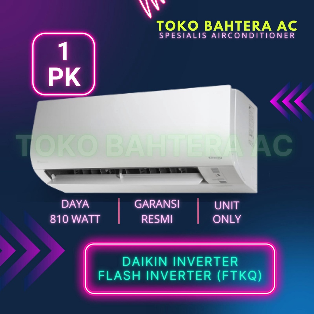 Jual AC 1 PK Daikin Standart ( FTKQ 25 ) | Shopee Indonesia
