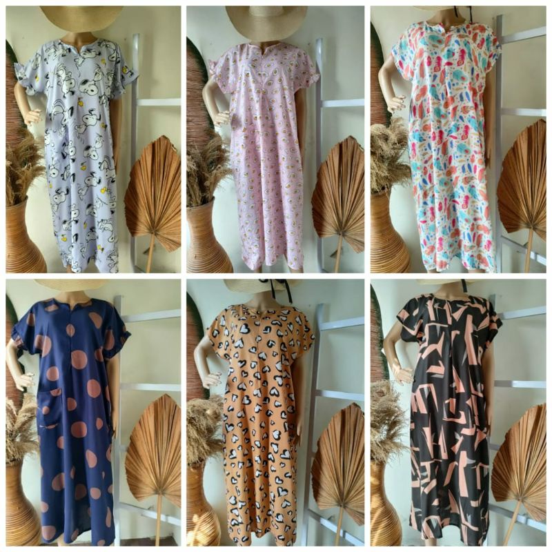Jual daster motif/Daster busui/Daster semata kaki/Daster kekinian ...