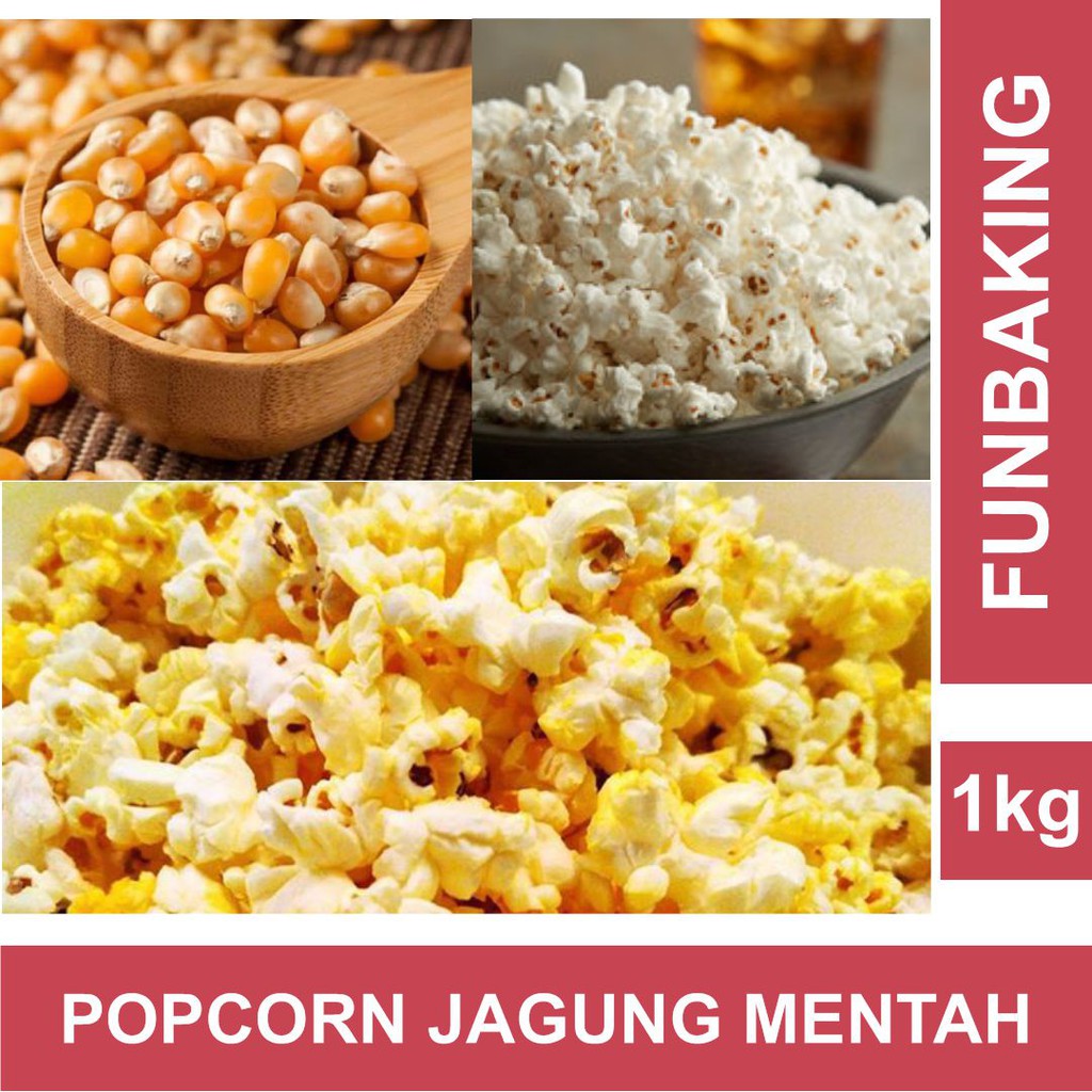 Jual FunBaking - 1KG KINGPOP POPCORN JAGUNG KING POP POPCORN | Shopee ...