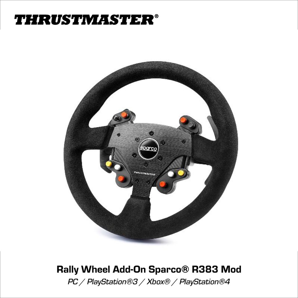 Jual Thrustmaster Rally Wheel Add-On Sparco R383 | Shopee Indonesia