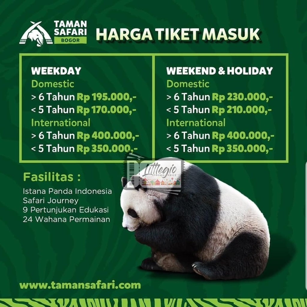 Tiket Taman Safari Online - Perumperindo.co.id