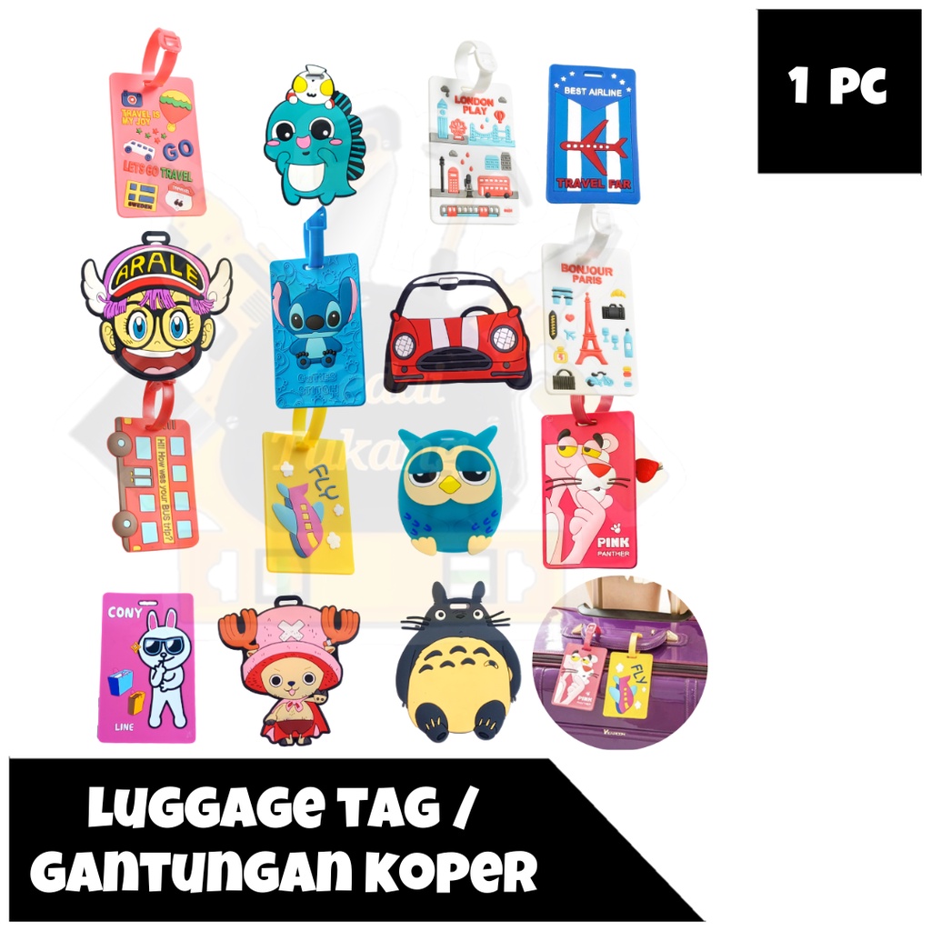 Jual KEDAI TUKANG - Luggage Tag Gantungan Tas Label Koper Tanda ...