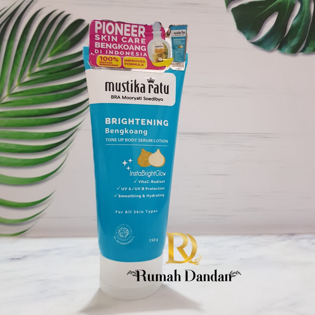 Jual MUSTIKA RATU Brightening Bengkoang Tone Up Body Serum Lotion 150g ...