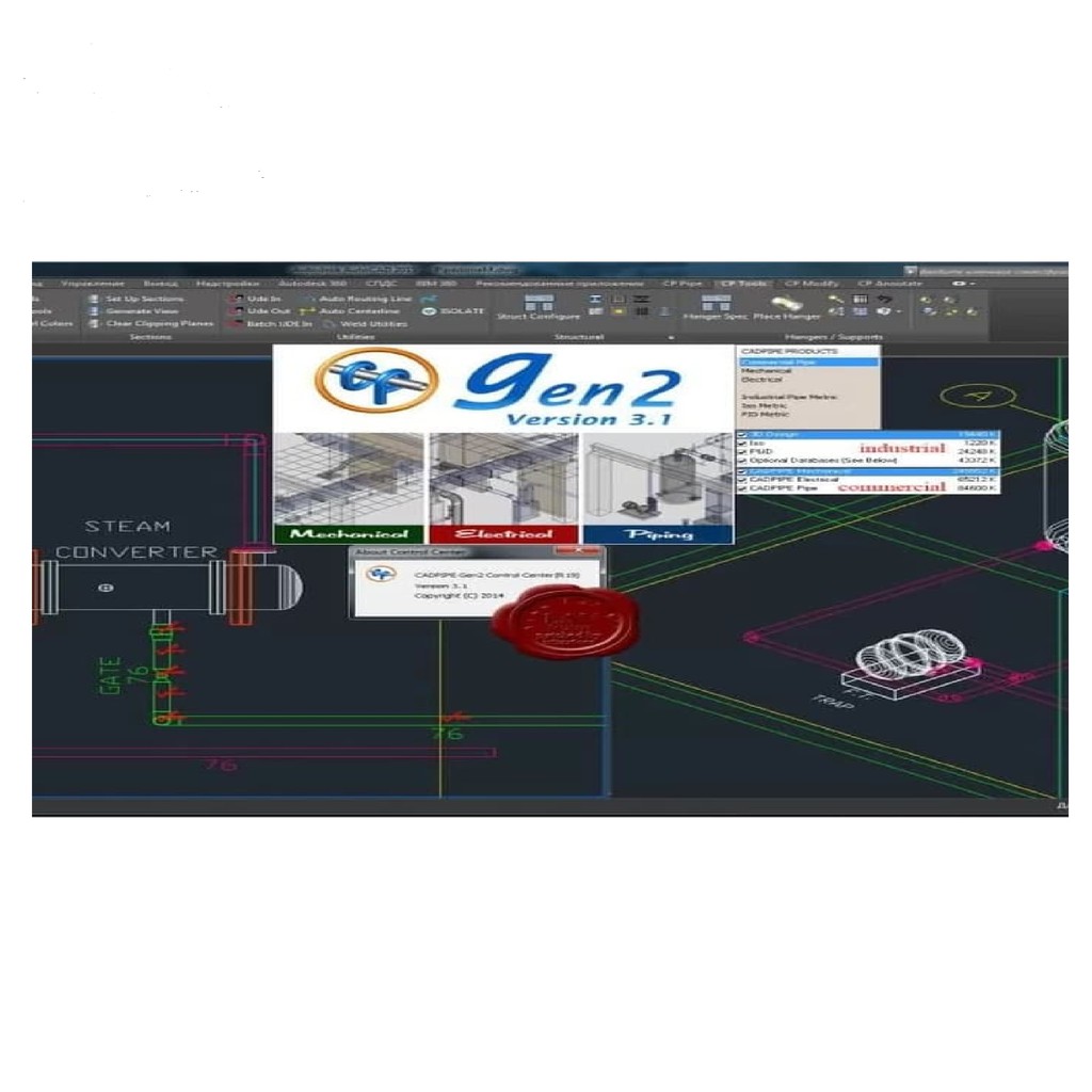 Jual CADPIPE Gen2 v3.1 Full version | Shopee Indonesia