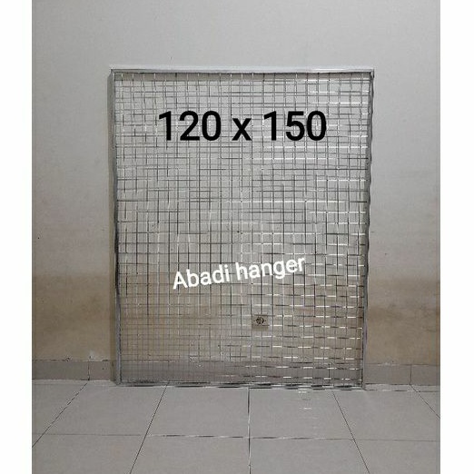 Jual jaring ram besi 120 x 150 cm bingkai | Shopee Indonesia