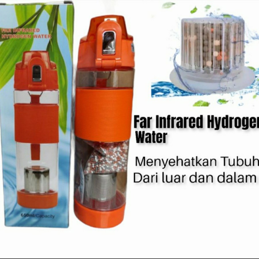 Jual Botol Air Botol Minum Hydrogen Alkali Bottle Far Infrared Water ...