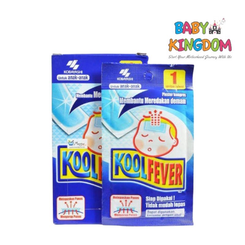 Jual Satu Lembar Koolfever Anak - Plaster Demam Anak | Shopee Indonesia