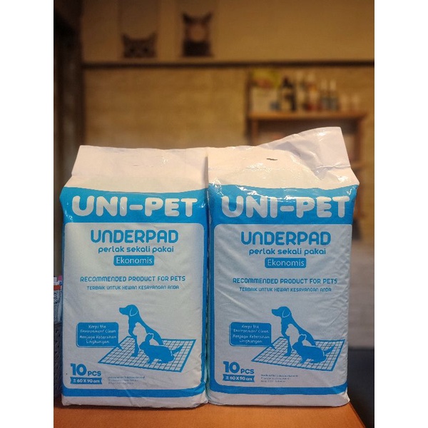 Jual Alas kandang underpad perlak size dan 60x60 unipet one pet harga 1 ...