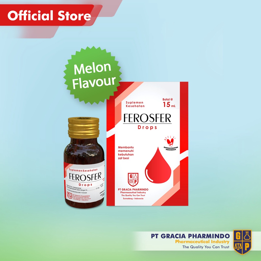 Jual Ferosfer Drop Suplement Zat Besi Anak | Shopee Indonesia