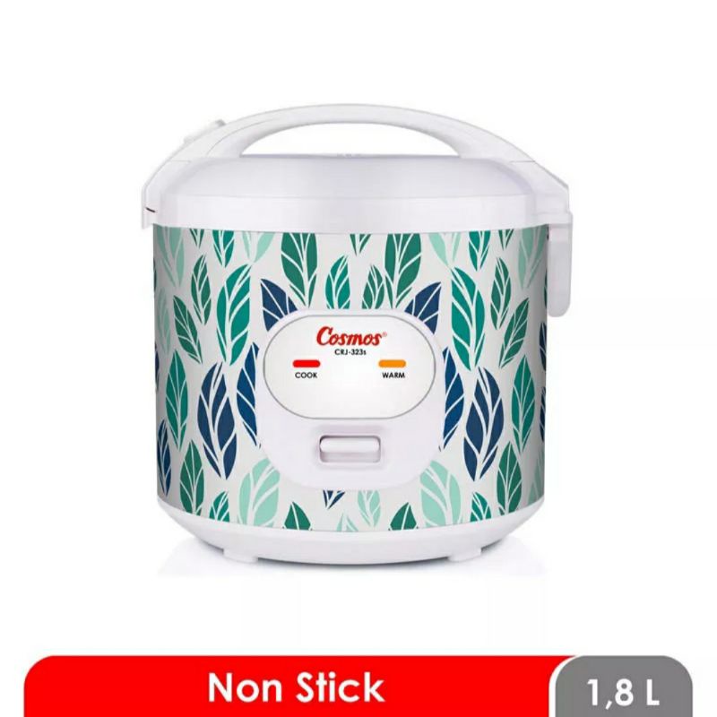 Jual Cosmos Rice Cooker 1.8 Liter CRJ-323 SWG Magic Com 3in1 Mejicom ...