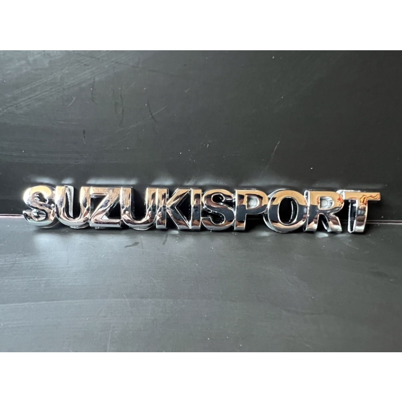 Jual logo emblem tulisan Suzuki sport chrome 13.8cm | Shopee Indonesia