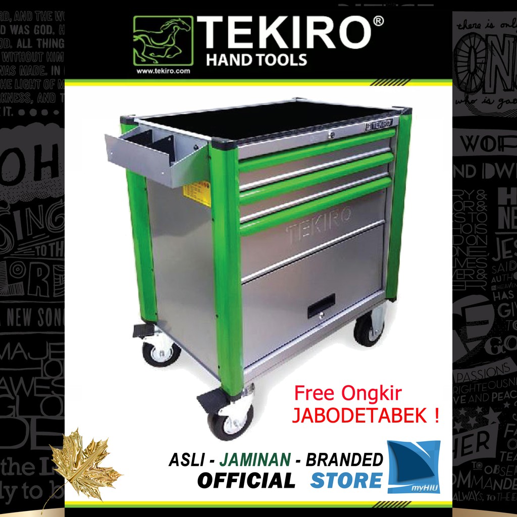 Jual Meja Kerja Mekanik 3 Laci 71 x 49 x 65 cm Meja Pukul Beban Max 150 ...