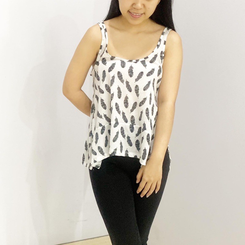 Jual H&M - Leaf Tank (REAL PIC) | Shopee Indonesia