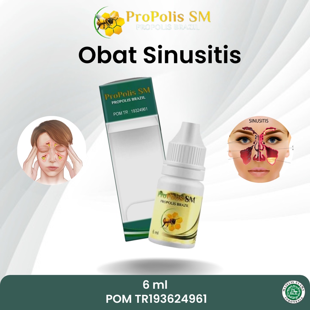 Jual Obat Sinusitis Pilek Menahun Alergi Hidung Gurah Hidung Polip ...