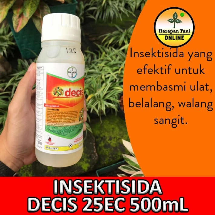 Jual Decis 25EC 500mL | Decis 25EC 250mL | Insektisida Ulat, Belalang ...