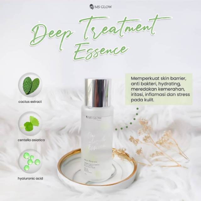 Jual DEEP TREATMENT ESSENCE MS GLOW DTE 100% ORIGINAL reseller resmi ...