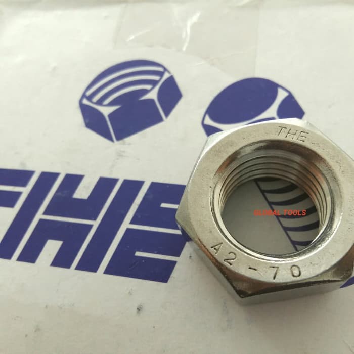 Jual Mur stainless m24 baut m24 mur ss 304 THE A2-70 not nachi gate ...