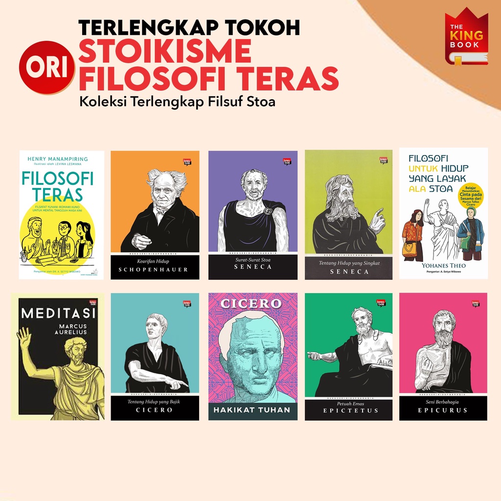 Jual Buku Stoikisme buku stoa buku filosofi teras buku menjadi stoa ...