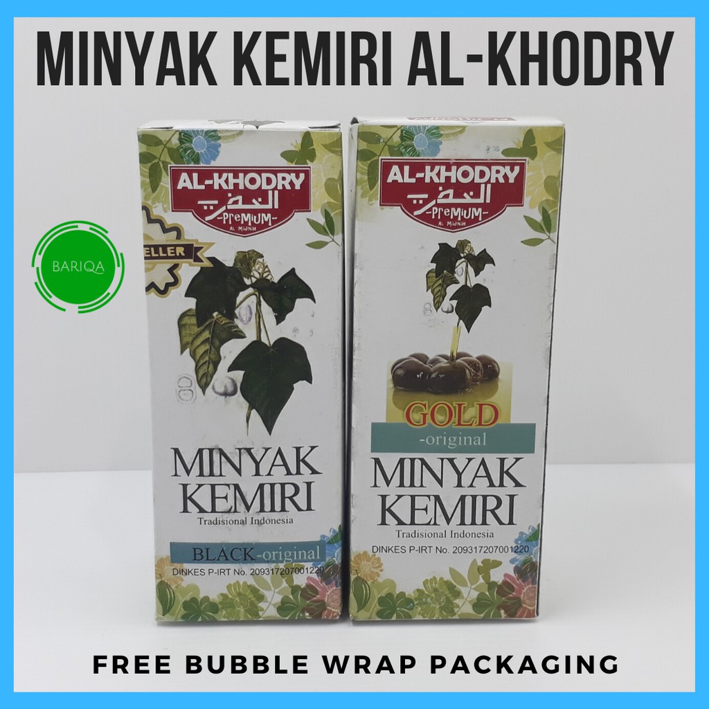 Jual MINYAK KEMIRI AL-KHODRY BLACK ORIGINAL VITAMIN RAMBUT | Shopee Indonesia