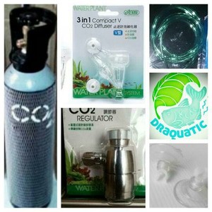 Jual aquascape - Tabung co2 5kg reg ista simple + 3in1 diffuser | Shopee Indonesia
