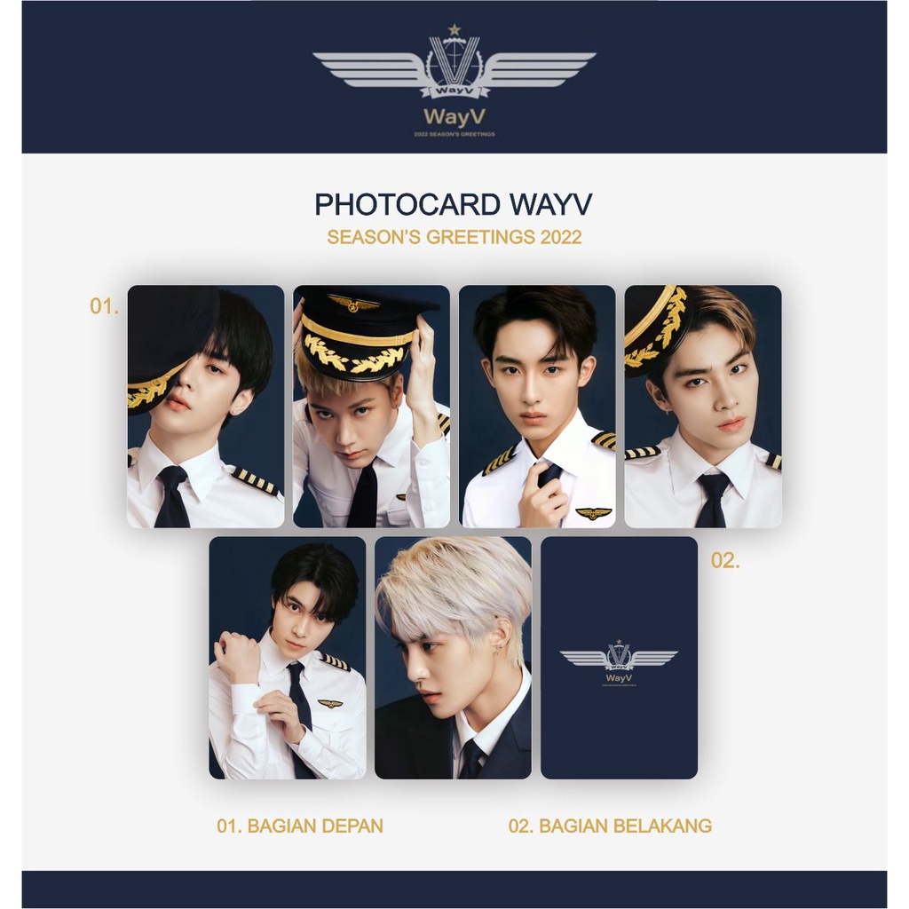 Jual Photocard WAYV Season Greetings 2022 | Shopee Indonesia