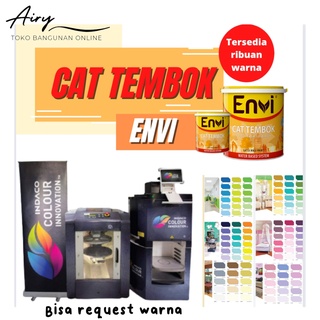 Jual Envi cat tembok INDACO (Semua warna bisa) | Shopee Indonesia