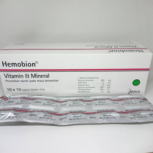Jual Hemobion penambah darah perstrip 10 tab | Shopee Indonesia