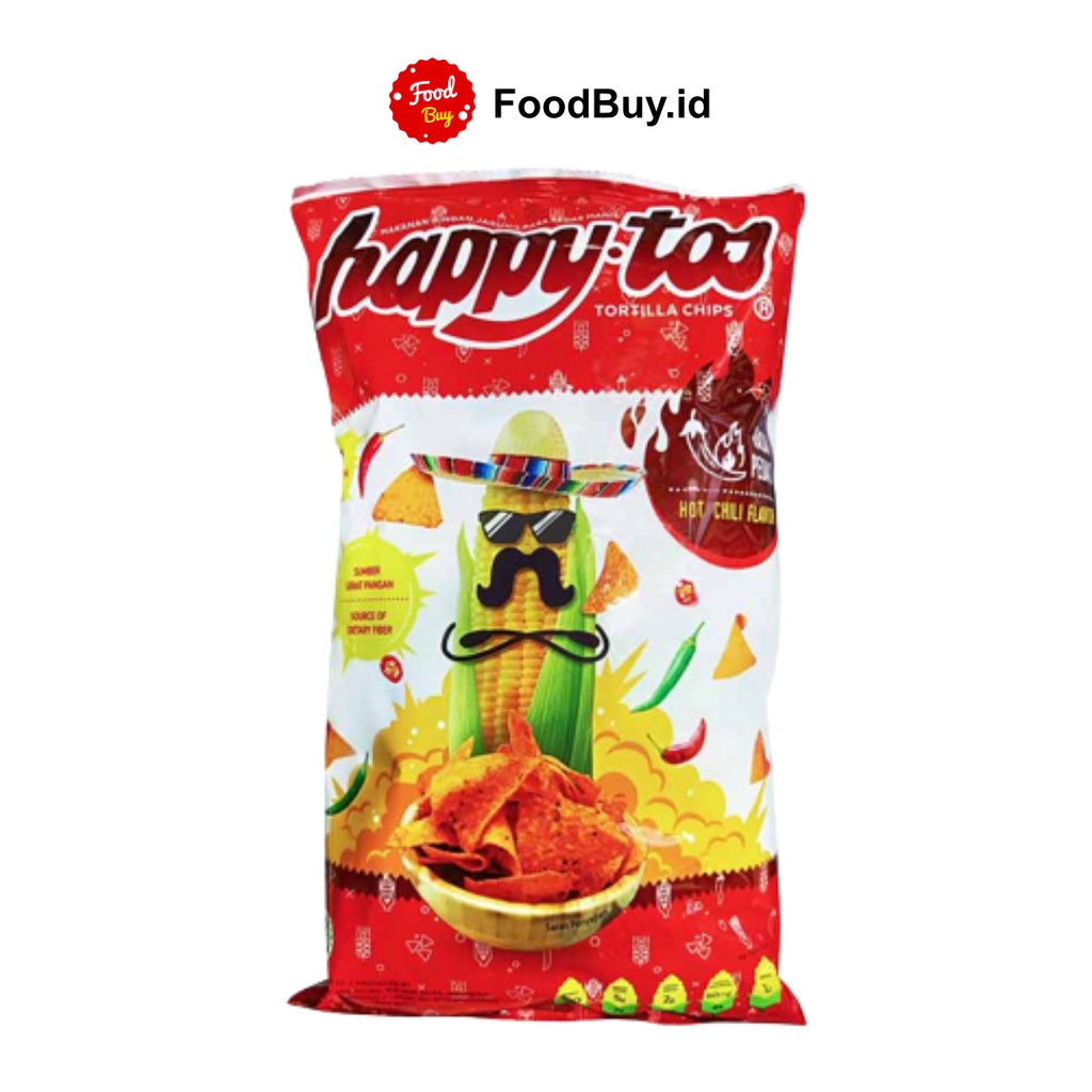 Jual Happy Tos Hot Chili Flavor 140 gr Indonesia|Shopee Indonesia