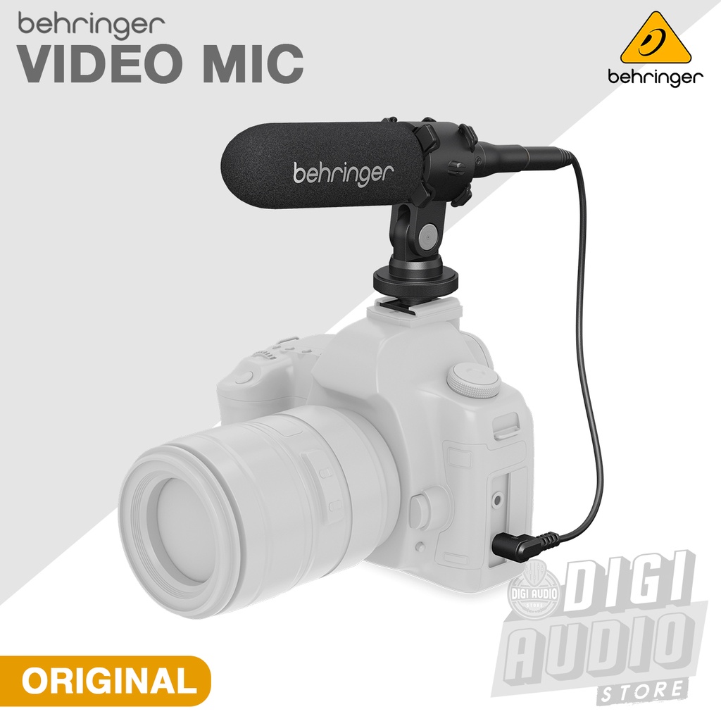 Jual MICROPHONE CONDENSER CAMERA DSLR & HP BEHRINGER VIDEO MIC - Jack 3 ...