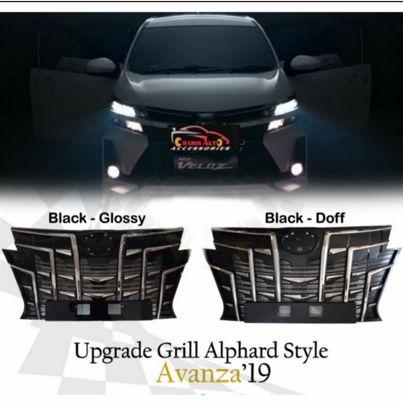 Jual GRILL AVANZA 2019 - 2021 MODEL ALPHARD ORIGINAL IMPORT PERFECT ...