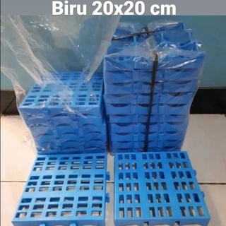 Jual Alas Tatakan Dasar Chamber Camber Media Filter Kolam Ikan Koi Palet Pallet Plastik Bukan ...