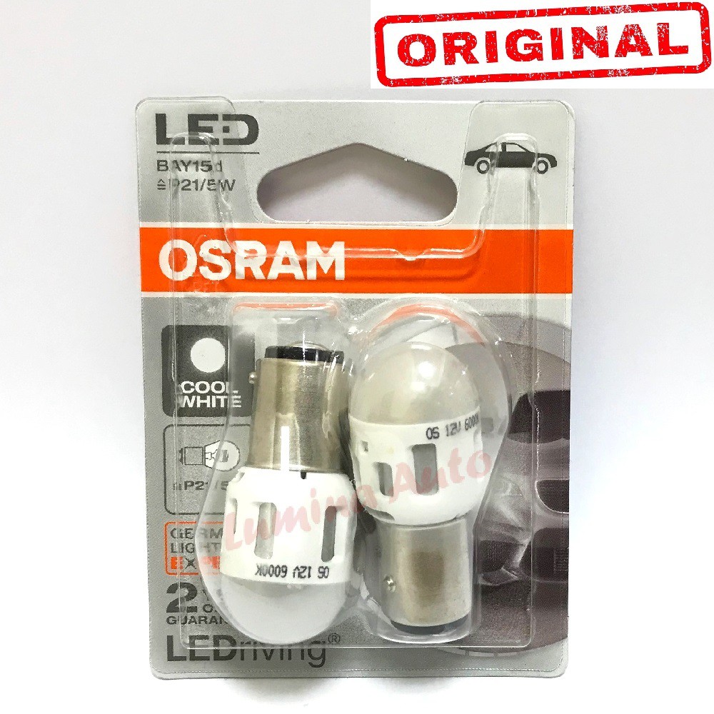 Jual Osram LED P21/5 BAY15d - Lampu LED Rem Putih / Cool White 6000K ...