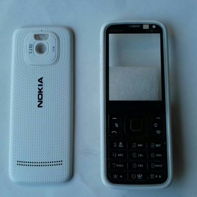 Jual Casing nokia 5630 putih logo | Shopee Indonesia