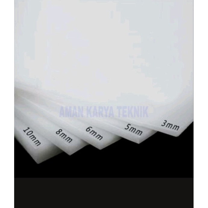 Jual Polypropylene / PP Lembaran ( PP Sheet ) 10 mm x 35 cm x 35 cm | Shopee Indonesia