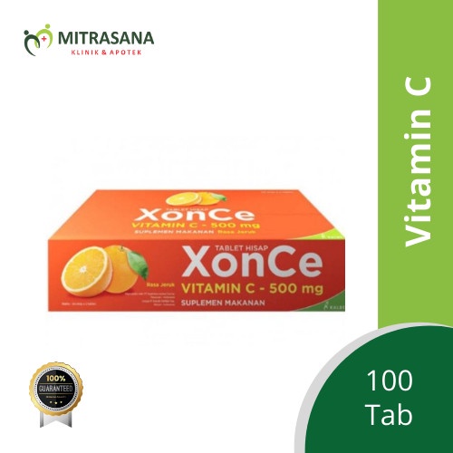 Jual XONCE 500 MG TABLET HISAP 1 BOX ISI 100 TABLET | Shopee Indonesia