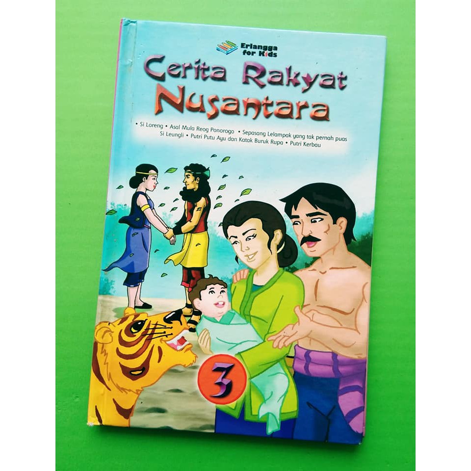 Jual Buku Cerita Rakyat Nusantara 3 (Hardcover) - Erlangga | Shopee ...