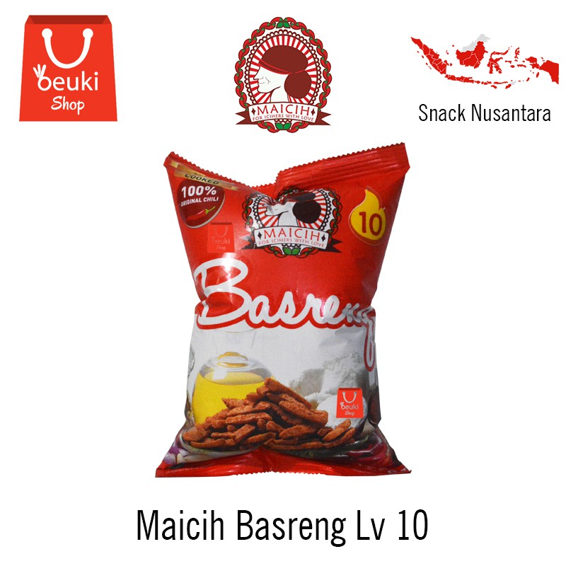 Jual Maicih AXL Basreng Lv.10 Baso Goreng Renyah Jajanan Khas Bandung - 100gr | Shopee Indonesia