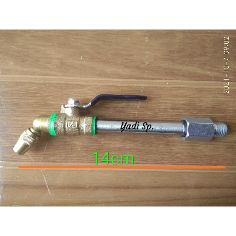 Jual Kran Steam AC Gagang Besi 14cm Indonesia|Shopee Indonesia