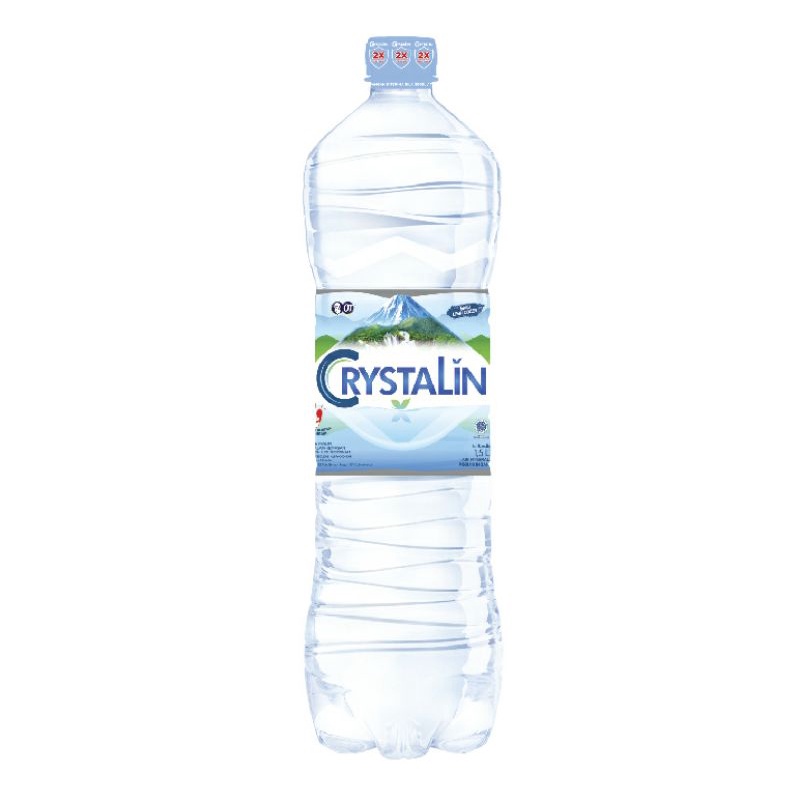 Jual Crystalin botol/pet 1500ml per karton (khusus instant) | Shopee ...