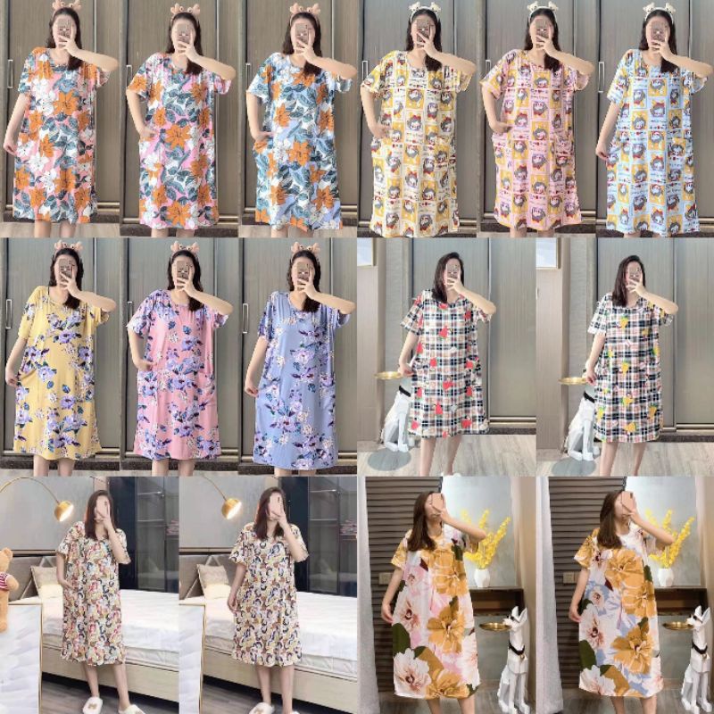 Jual WM / DASTER JUMBO IMPORT MURAH / daster jumbo import / daster ...