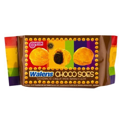 Nissin Wallens Choco Soes 100gr | Shopee Indonesia