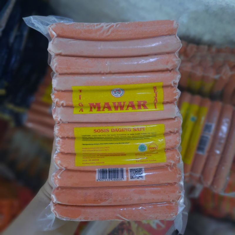 Jual MAWAR Sosis Sapi 800gr | Shopee Indonesia