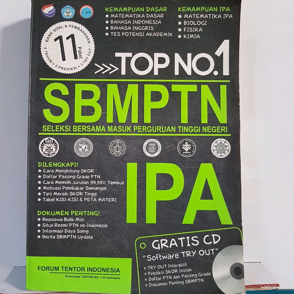 Jual BUKU TOP NO 1 SBMPTN IPA | Shopee Indonesia