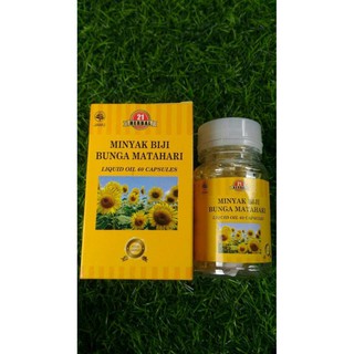 MINYAK BIJI BUNGA MATAHARI 60 CAPS HERBAL 21 | Shopee Indonesia