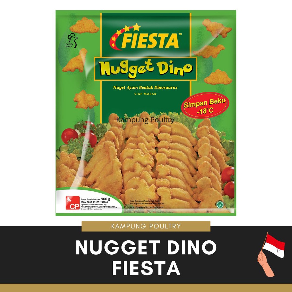 Jual Nugget Dino FIESTA / Naget Ayam Dinosaurus | Shopee Indonesia