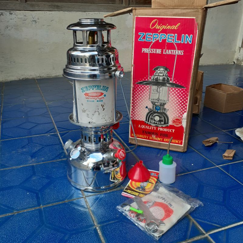 Jual petromak oroginal Zeppelin-petromak vintage-petromax klasik jadul ...