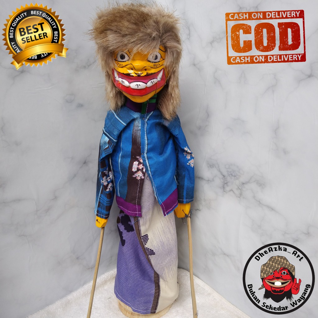 Jual WAYANG GOLEK WAYANG BUTA 45cm Bisa Buka Tutup Mulut | Shopee Indonesia