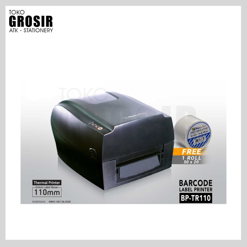 Jual TR110 Printer Label Barcode BLUEPRINT BP-TR110 Support (USB+Serial ...